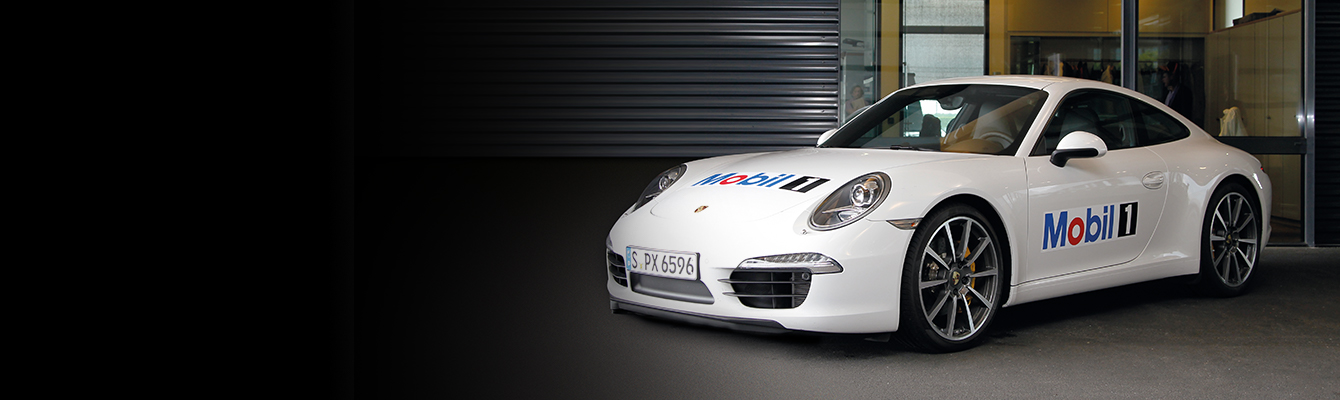Mobil 1™ – Porsche’s recommended oil