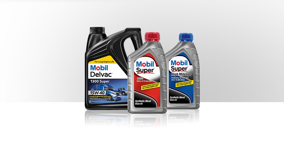 Synthetic blend diesel oil | Mobil™