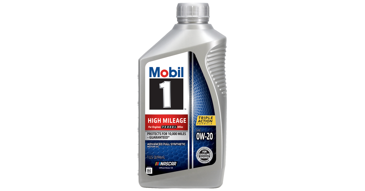 Mobil 1™ High Mileage 0W-20