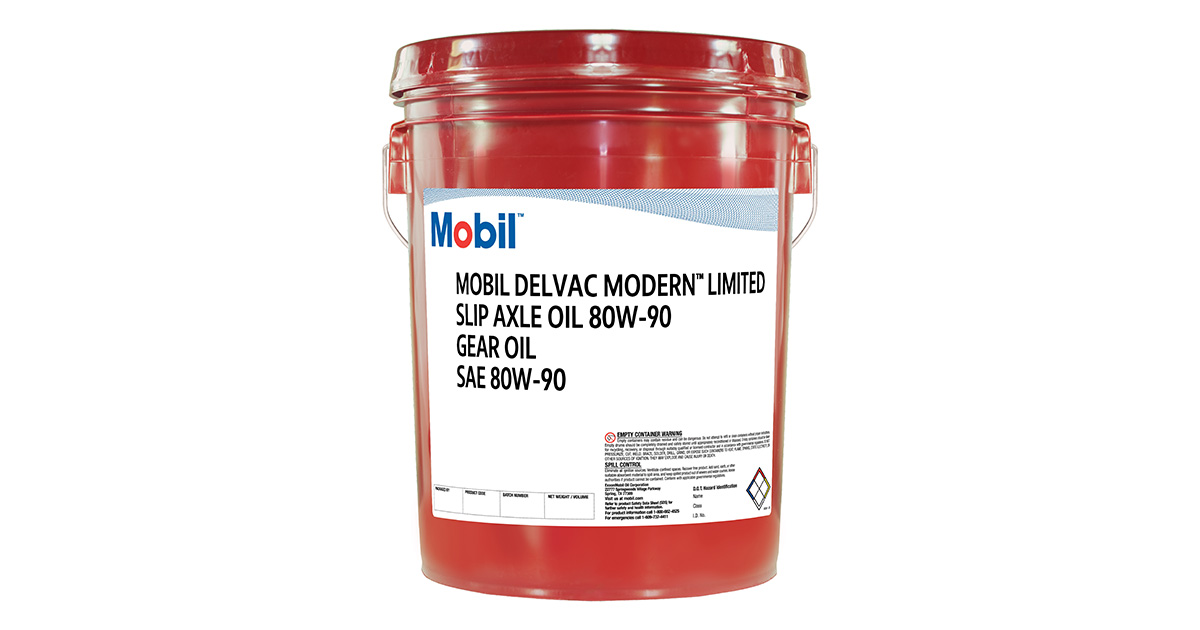 Mobil Delvac Modern Limited Slip Axle Oil 80W-90