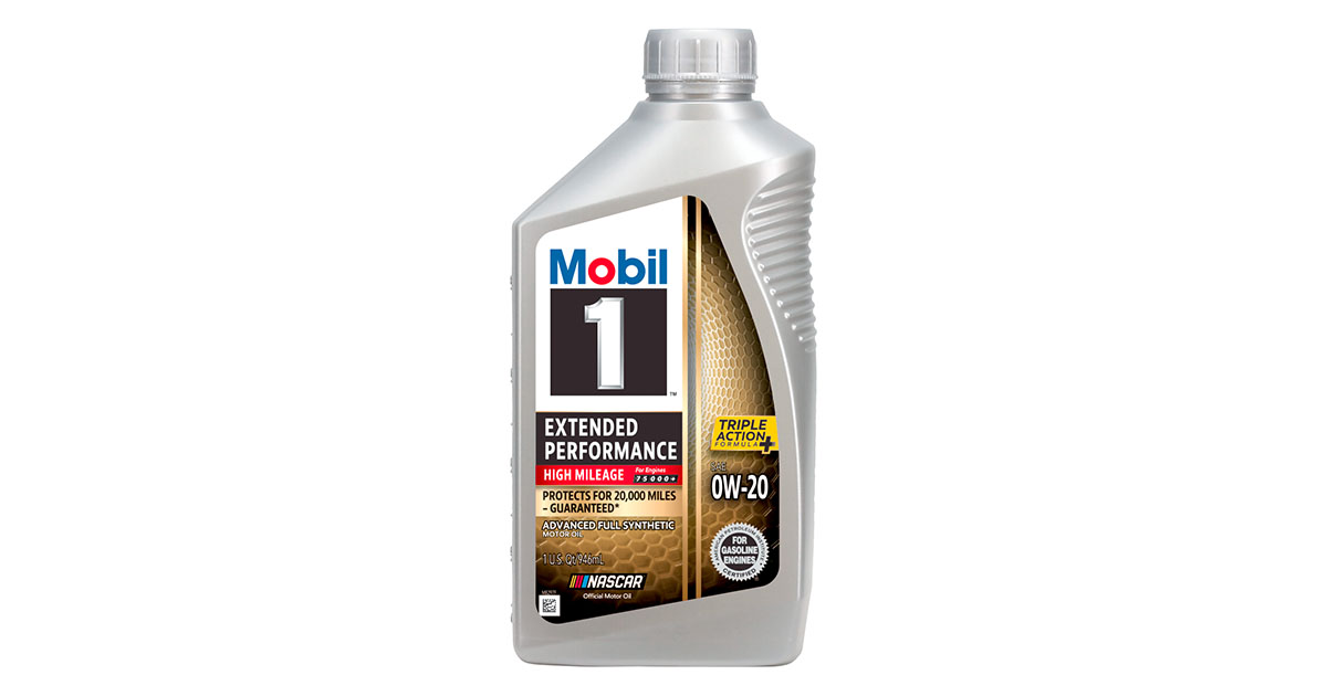 Mobil 1™ Extended Performance High Mileage 0W-20