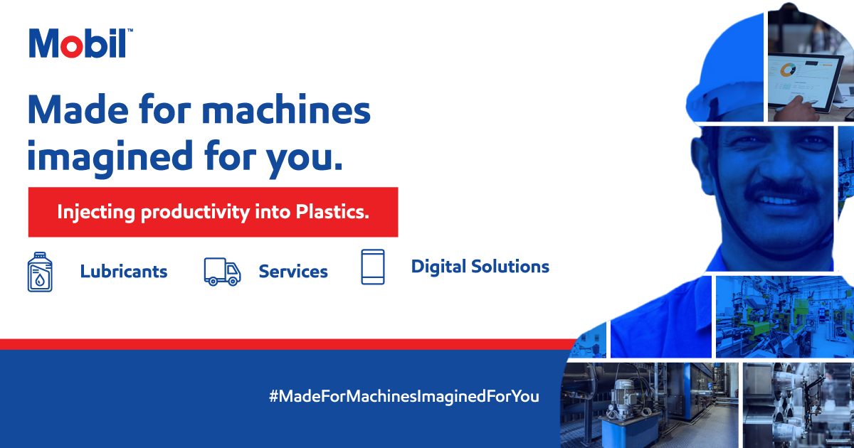 Plastics manufacturing industry lubricants | Mobil™